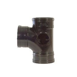 110mm x 3 Metre Single Socket Soil Pipe